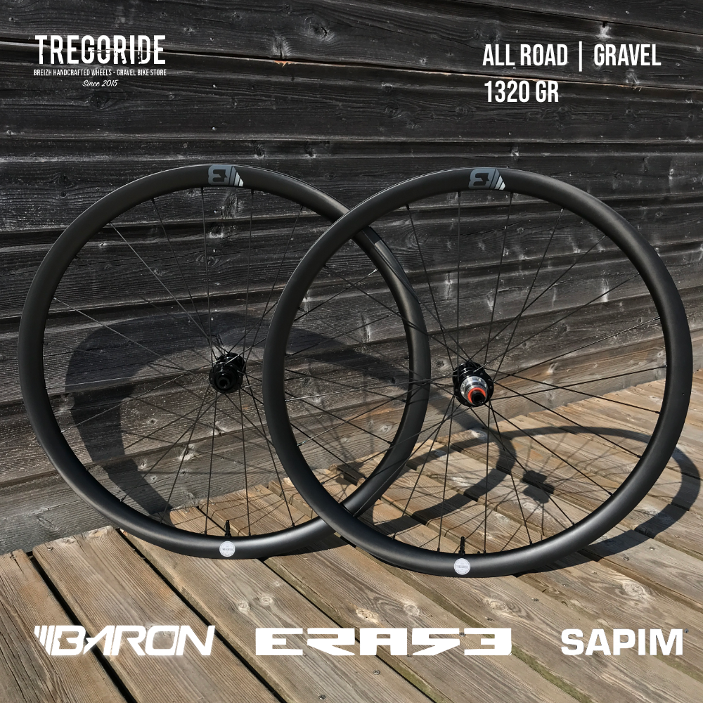 Roues Gravel Carbone BARON GR32 | ERASE | TREGORIDE